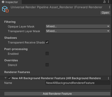 【Unity】UnityのURP(Universal Rendering Pipeline)でAR Foundationを使う方法｜NuxR
