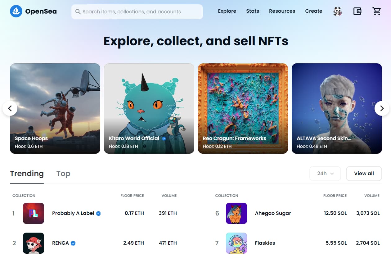 NFTアートをOpenSeaで購入する方法！初めての人にもわかりやすく徹底解説｜NuxR